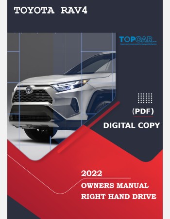 TOYOTA RAV4 2022 OWNERS MANUAL