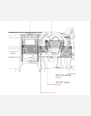 TOYOTA MARK X 2014 2015 2016 OWNERS MANUAL IN ENGLISH