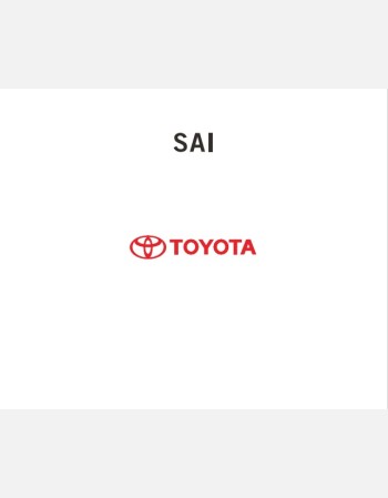 TOYOTA SAI 2016 2017 2018 OWNERS MANUAL IN ENGLISH