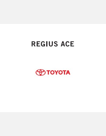 TOYOTA REGIUS ACE 2014 2015 2016 OWNERS MANUAL IN ENGLISH