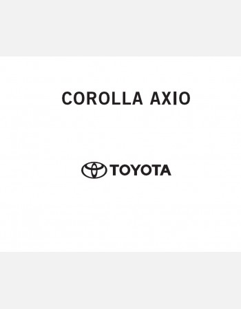 TOYOTA AXIO HYBRID 2024 OWNERS MANUAL IN ENGLISH