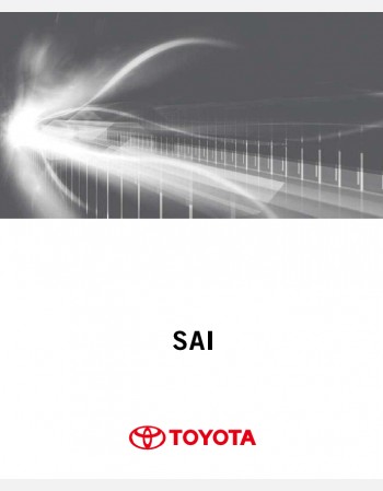 TOYOTA SAI 2013 2014 & 2015 NAVIGATION MANUAL